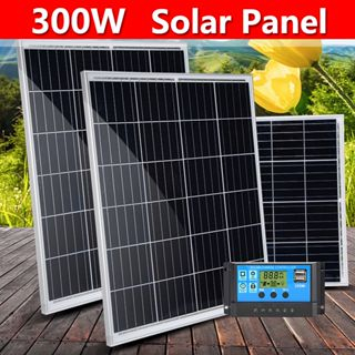 300 watts Solar Panel 18Volt Pv Solar Cell Panel generator set for home ...