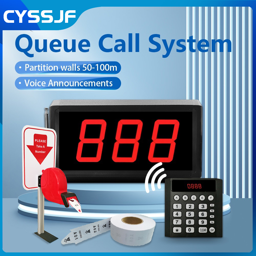 Queue calling machine for Restaurant/Food Truck/Clinic Pager Long range ...