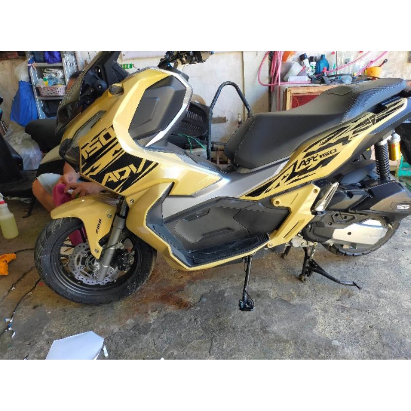 ADV 150 Decal Kit ( Clear Base sticker fully Laminated) | Shopee ...