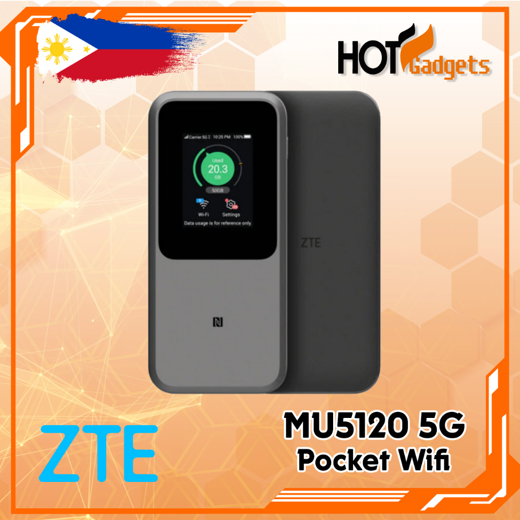 ZTE MU5120 5G ZTE U50 Pro Pocket Wifi Openline 10000mah with Lan ...