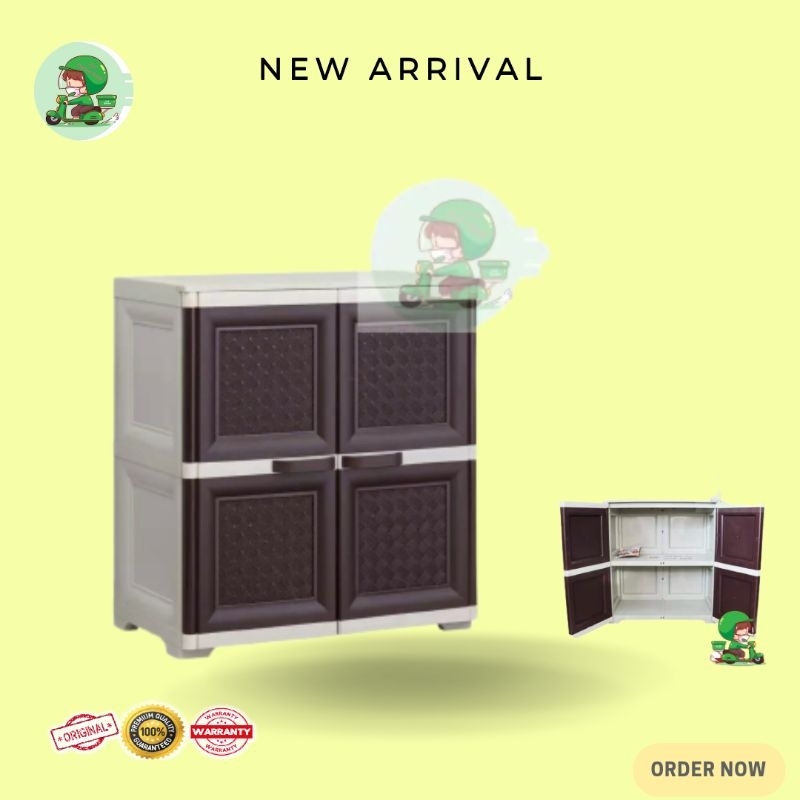 Zooey Bamboo Rattan Cabinet stock no. 2020-BAM | Shopee Philippines