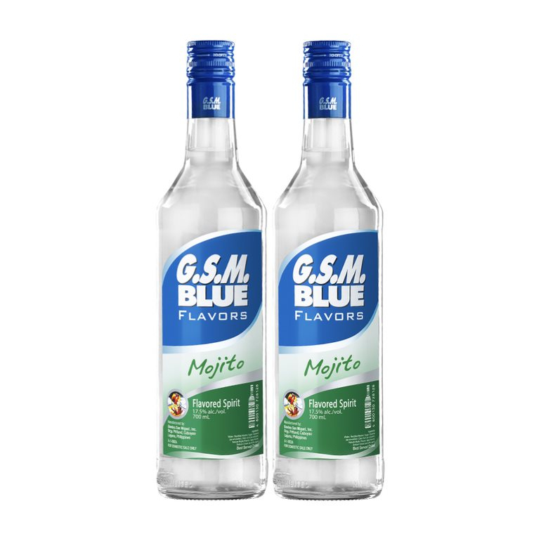 GSM Blue Flavors Mojito 700ML Bundle of 2 | Shopee Philippines