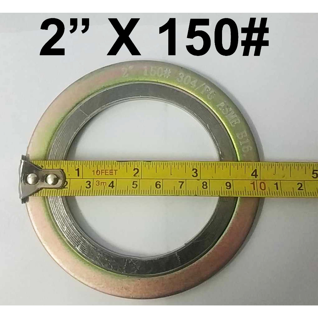 FLEXITALLIC GASKET 2" X 150# SPIRAL WOUND GASKET 304 ASME B16.20 === 2 ...