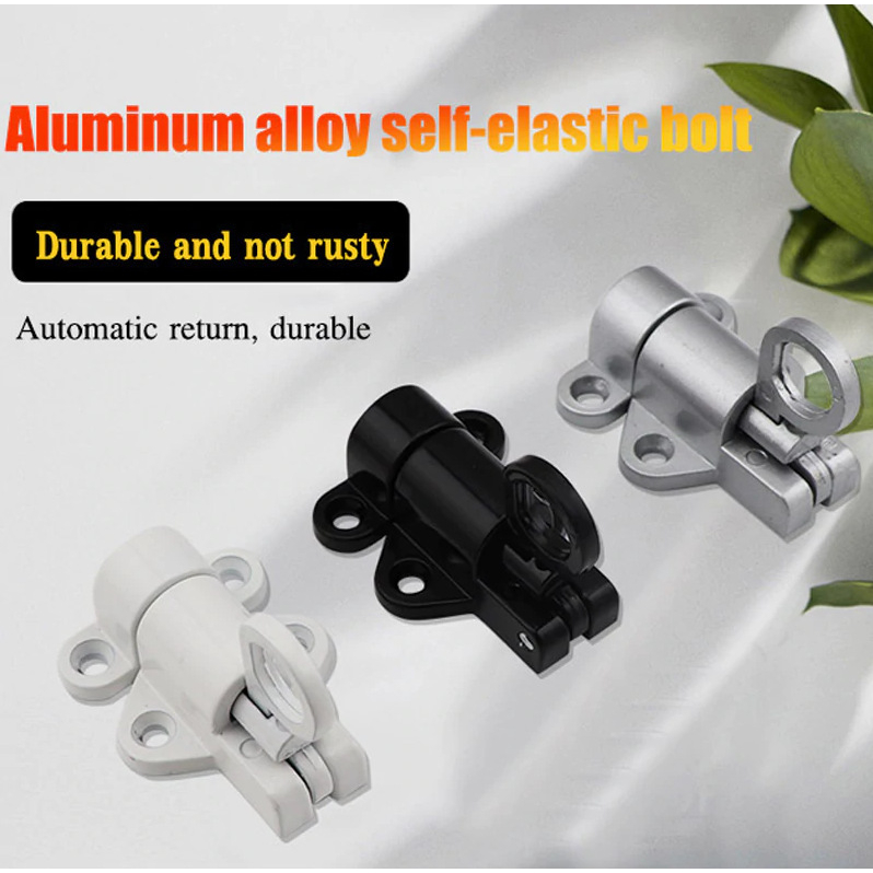 Aluminum Alloy Security Automatic Window Gate Lock Spring Bounce Door ...