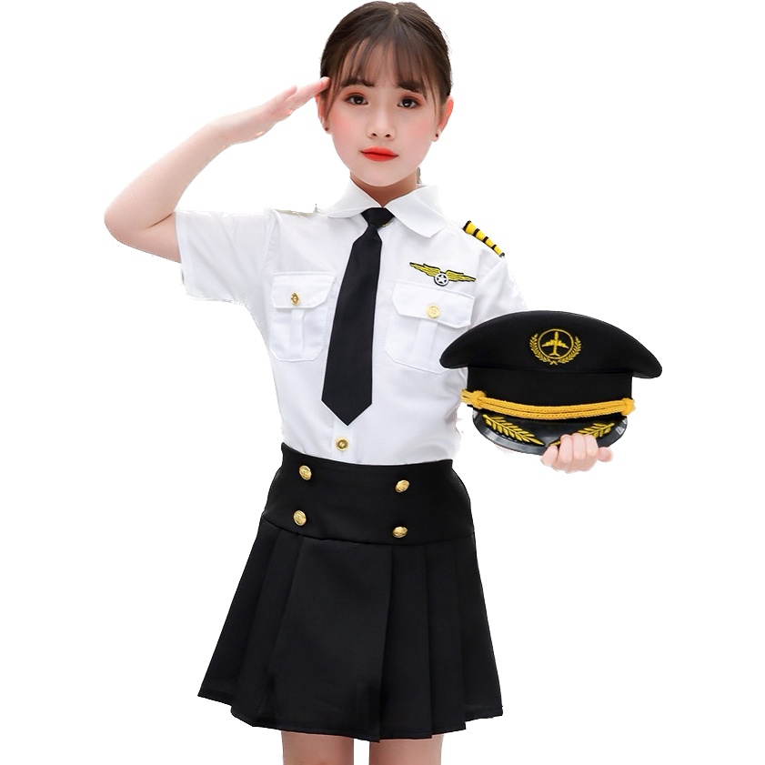 PILOT BOY&GIRL SET HALLOWEEN COSTUME FOR KIDS(3-9YO) | Shopee Philippines