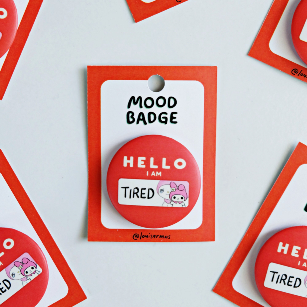 Mood Badge 2023 Designs Matte Button Pins | Louise Ramos | Shopee ...