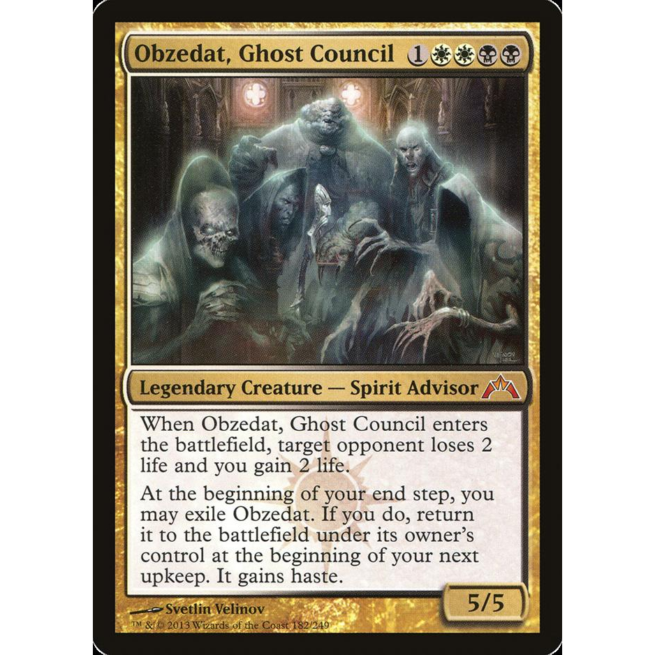 Obzedat, Ghost Council - Gatecrash (GTC) | Shopee Philippines