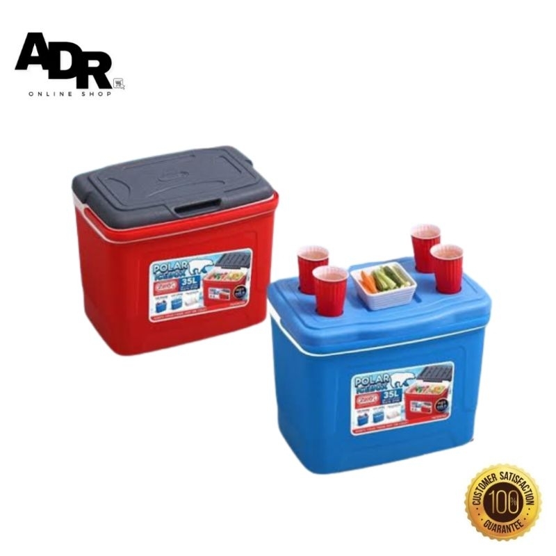 Zooey High Quality Cooler Box Polar ICE BOX 52L And 35 L | Shopee ...