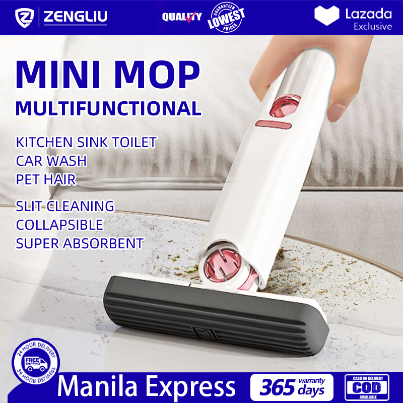 Multi Functional Mini Mop For Floor Kitchen Sink Toilet Car Wash ...
