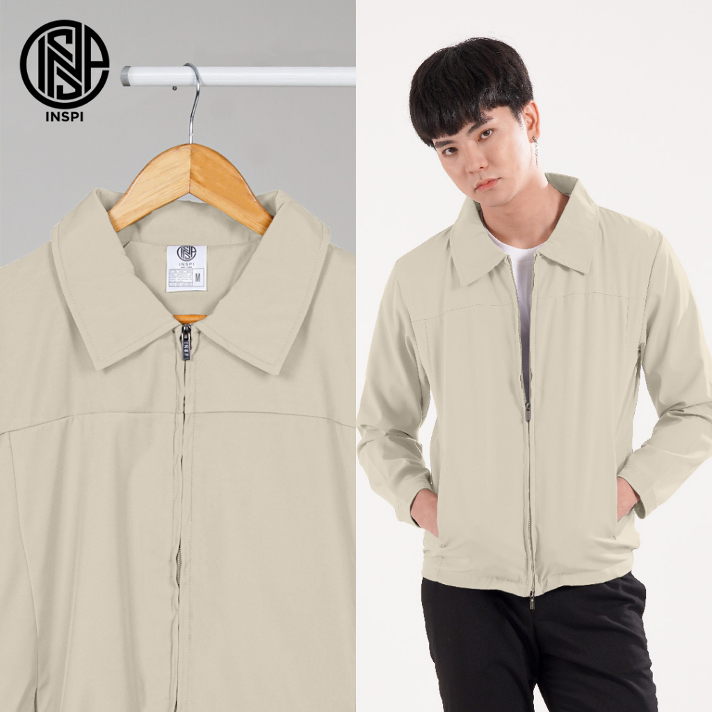 INSPI Premium Bomber Jacket for Men and Women Full Zipper with Pockets ...