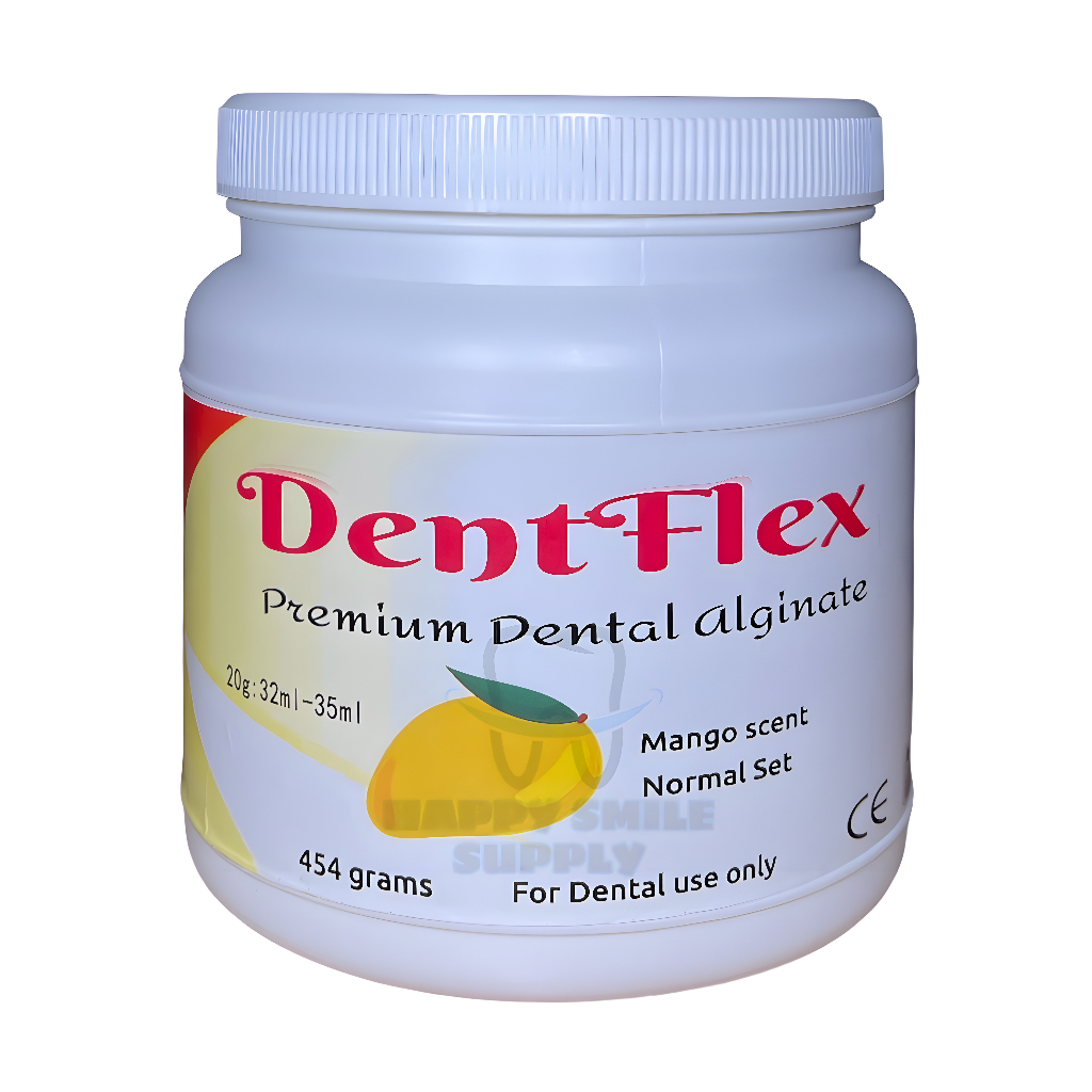 DentFlex Alginate Premium Dental Alginate 454g Impression Material Dent ...