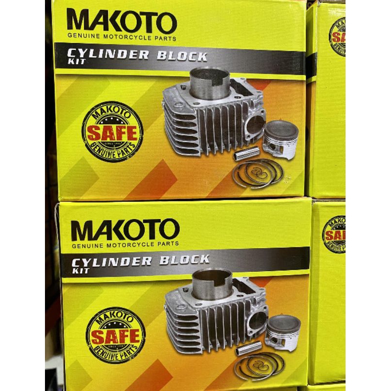 Makoto cylinder block kit Mio115/ Mio i125/ Click125 | Shopee Philippines