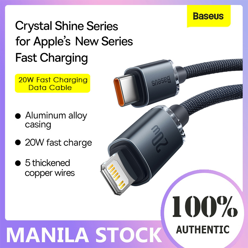 Baseus 2m 20W PD USB Type C to L Charge Cable for iPh 14 13 12 11 Pro ...