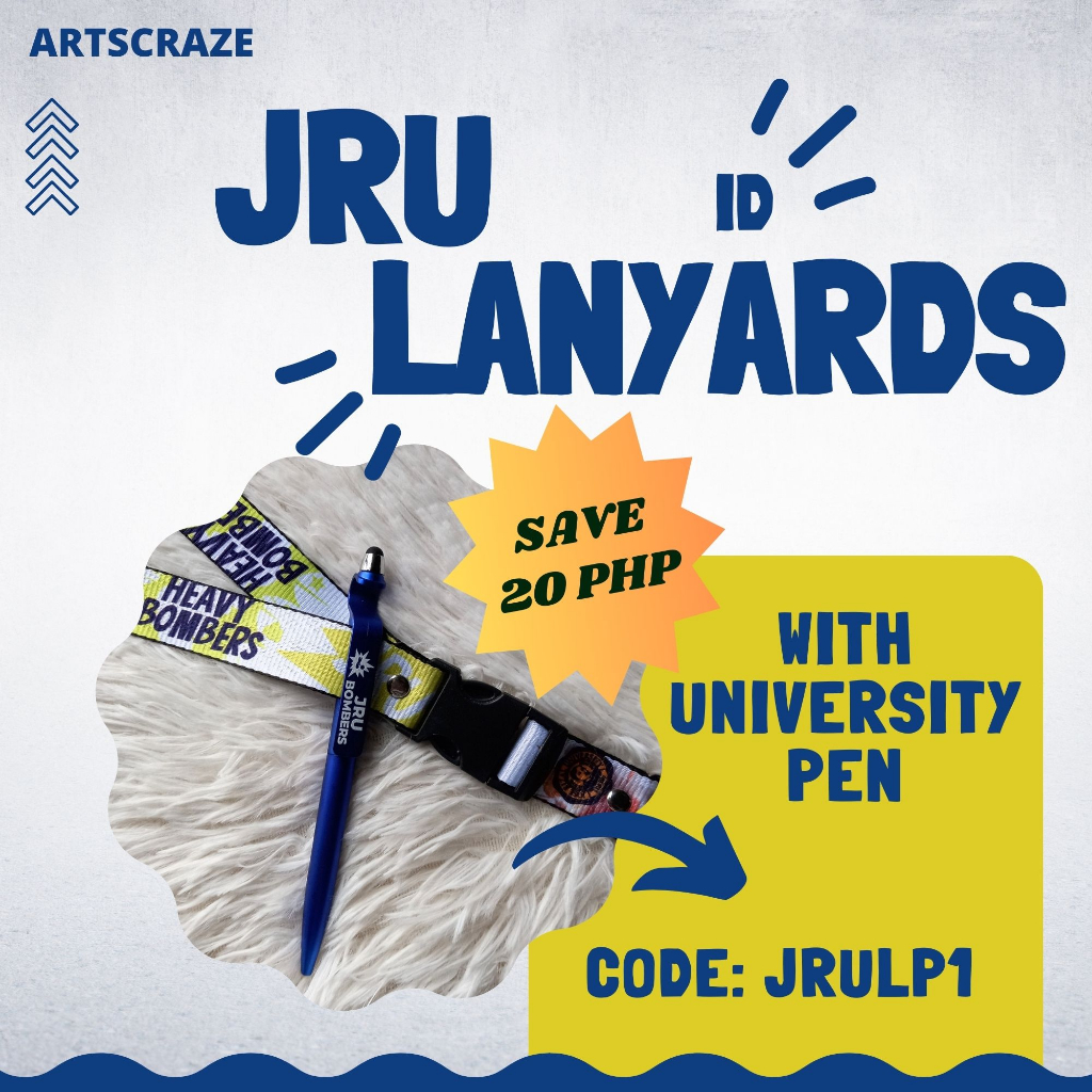 JRU (Jose Rizal University) High Quality ID Lanyards/Lace | Shopee ...