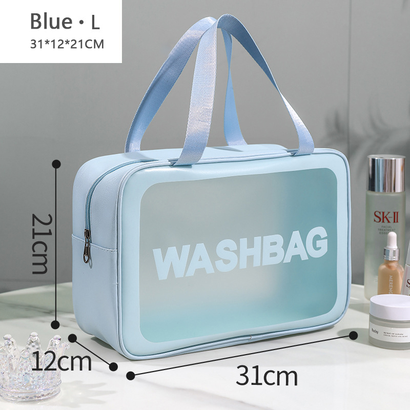Travel Wash Bag Waterproof Cosmetic Bag Toiletries Organizer Portable ...