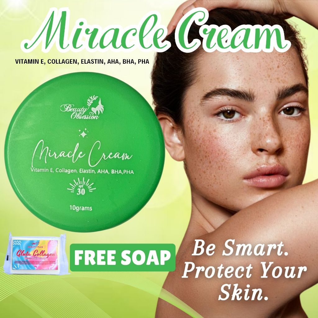 Miracle Cream 10g by Beauty Obsession Protects from sun damage while ...