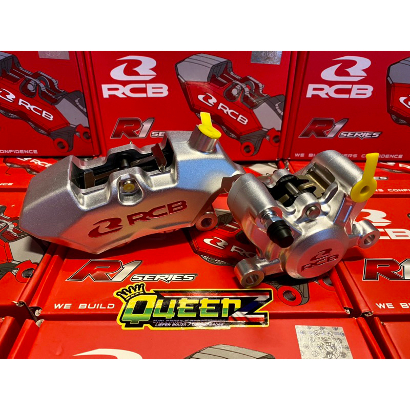RCB R1 4pot (RH) and R-55 2pot Series Brake Caliper Set Universal ...