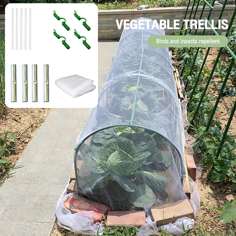 Vegetable vegetable insect proof net size fiberglass plant support rod ...