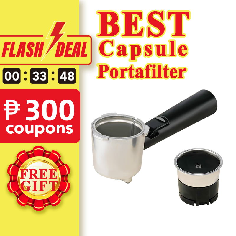 Lahome Coffee Machine Handle Capsule Portafilter Nespresso Capsule Size ...