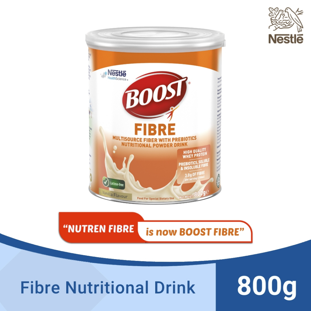 Boost Fibre Vanille 800g | Shopee Philippines