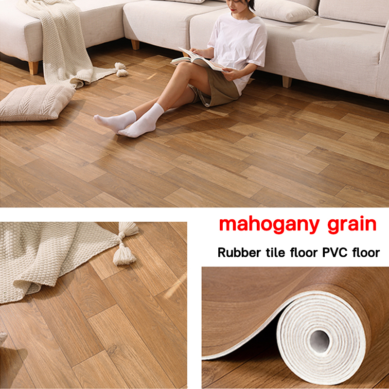 Waterproof Vinyl Floor Sticker 1 sheet=10㎡ Self Adhesive PVC Flooring ...