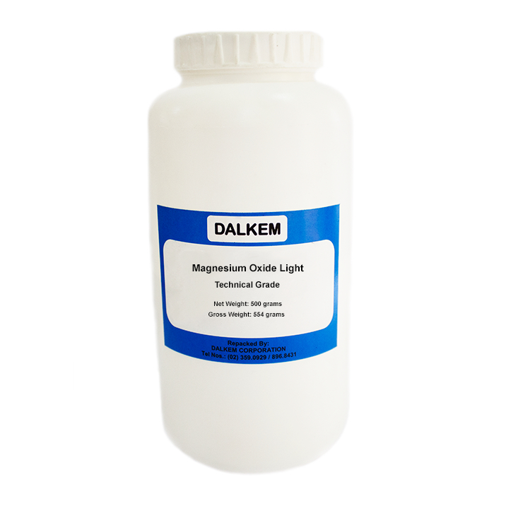 Dalkem Magnesium Oxide Powder Light Technical Grade Net Weight: 500 ...