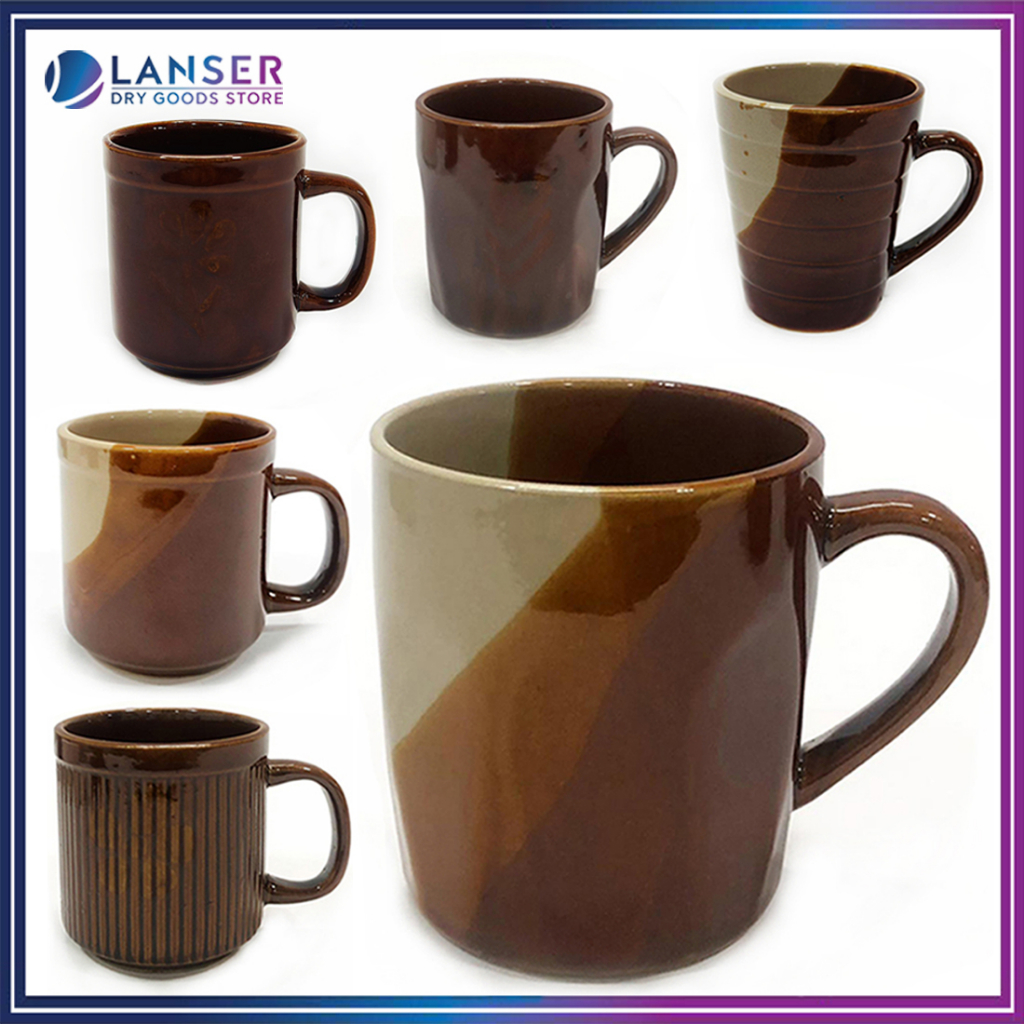 【LS】5+1pcs Coffee cup ZEBRA MUG ASST DESIGN household cups, cheap cups ...