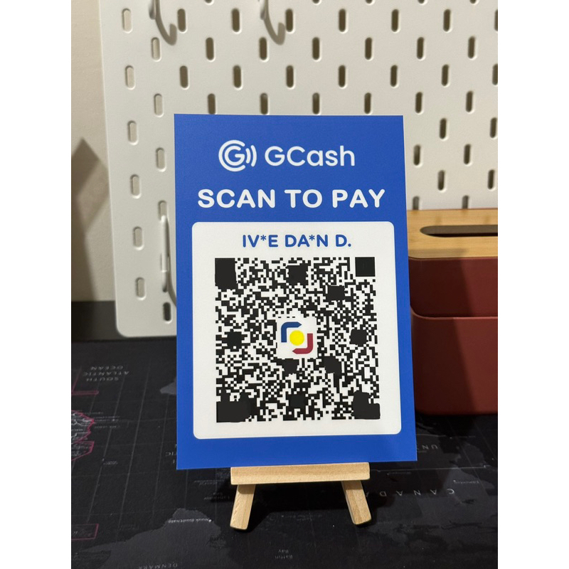 GCash QR Code Standee | Shopee Philippines