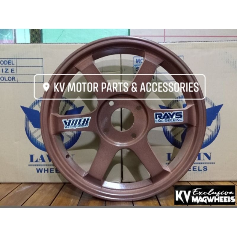 VOLK RAYS Sidecar Magwheels 17" | Shopee Philippines