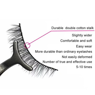 10 Pairs Natural Taiwan Lashes Fake Eyelashes (high quality) | Shopee ...