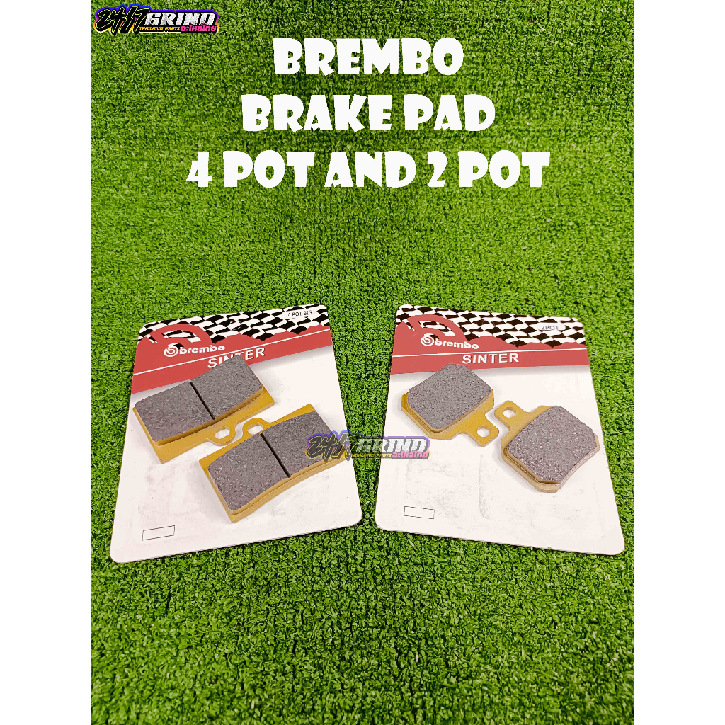 BRAKE PAD 2 POT AND 4 POT UNIVERSAL MADE IN THAILAND | Shopee Philippines
