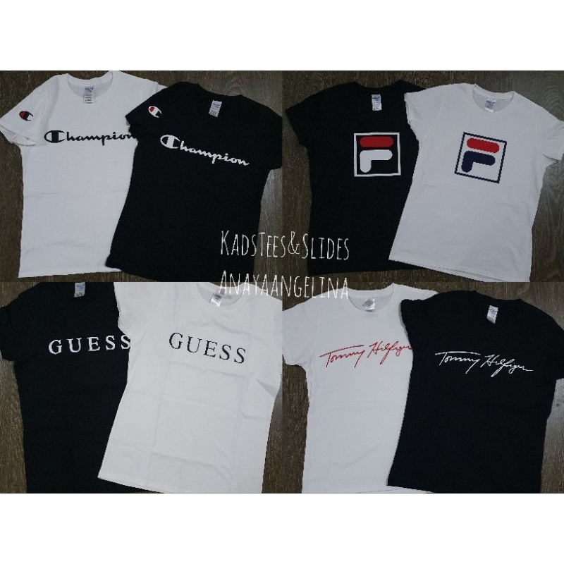 Gildan Ladies cut champion guess tom fil | Shopee Philippines