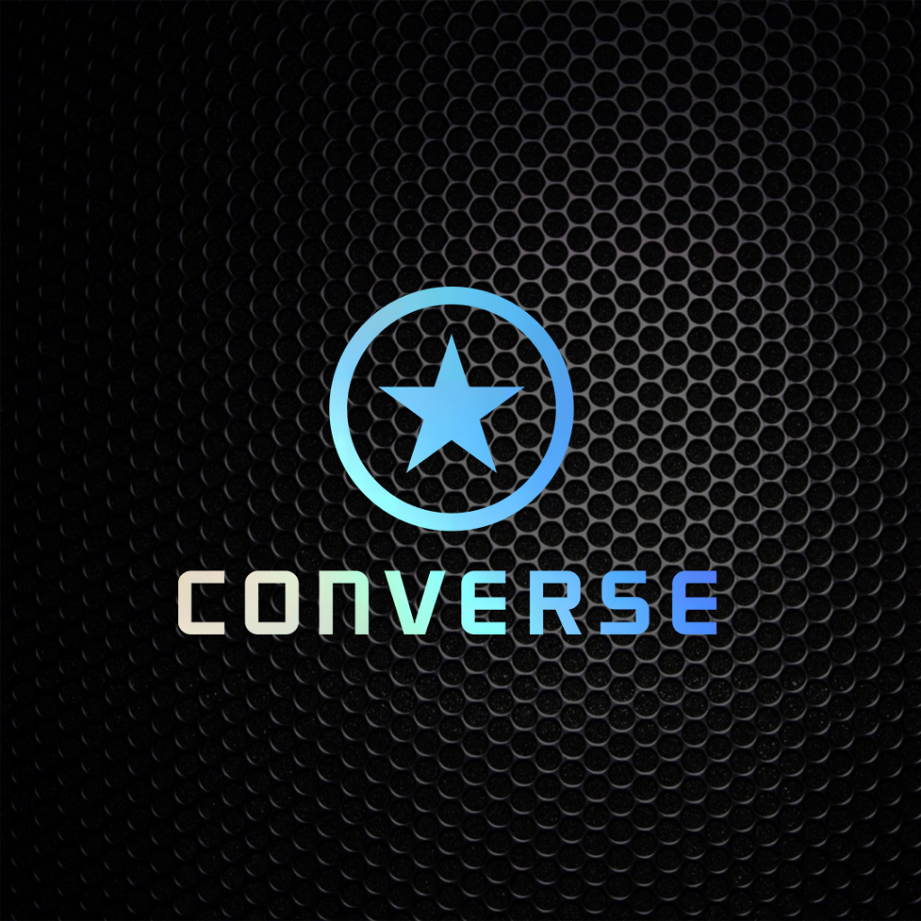Converse Logo WATERPROOF STICKER VINYL decal for phone, mug, motor, car ...