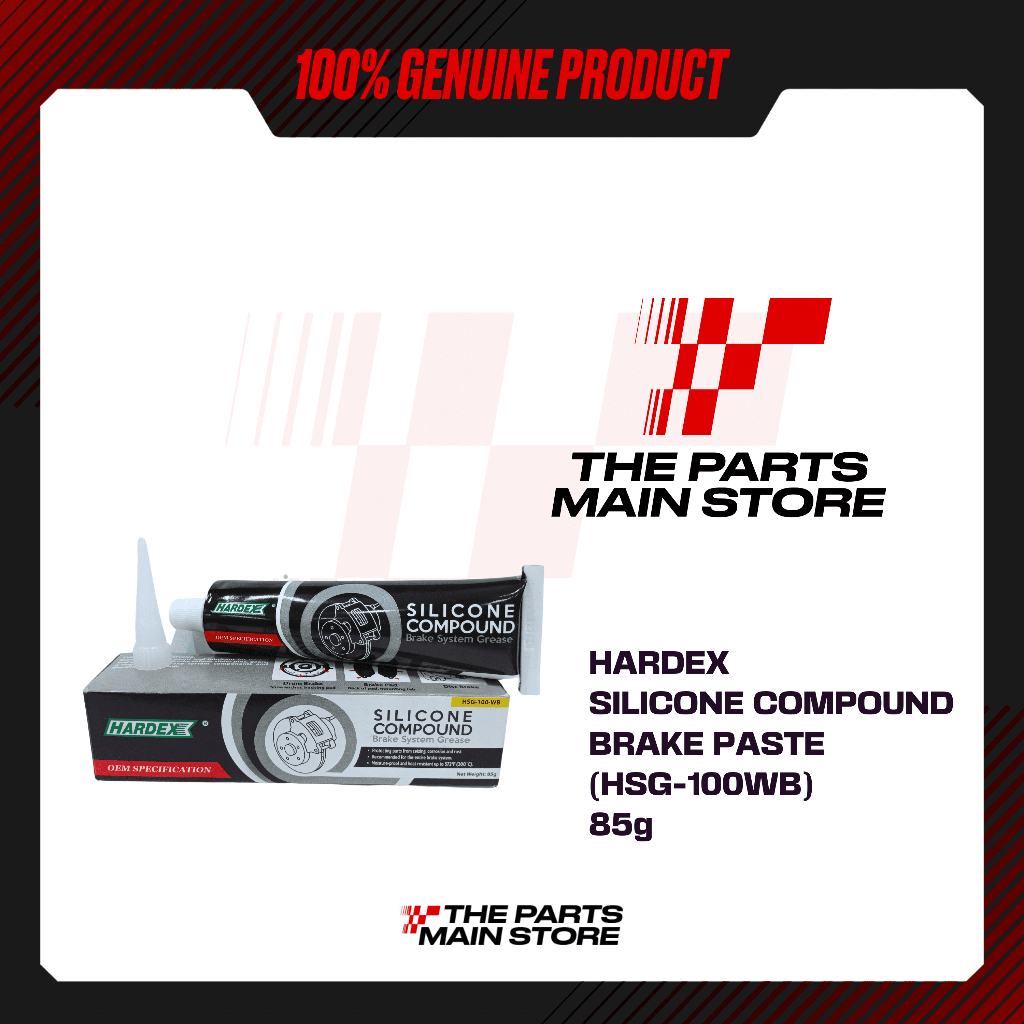 HARDEX BRAKE PASTE SILICONE COMPOUND BRAKE SYSTEM GREASE (HSG-100WB ...