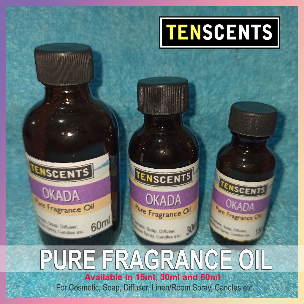 TENSCENTS OKADA Pure Fragrance Oil for perfume candle room spray reed ...