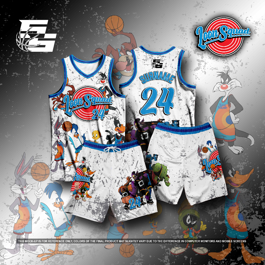 LOONSQUAD | CUSTOMIZED NUMBER AND NAME | Full Sublimation Jersey ...