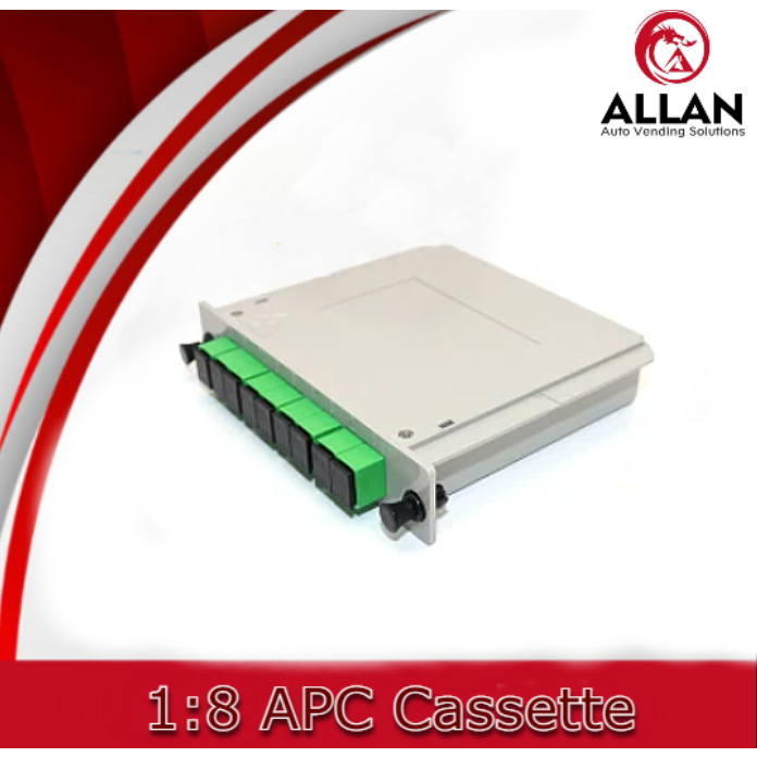 Allan 1:8 Sc/APC Cassette Type PLC Fiber Optic Splitter | Shopee ...
