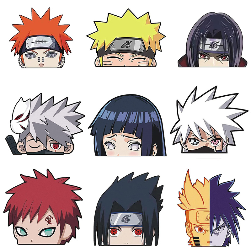 Anime Naruto Ultimate Ninja Car Stickers Motorcycle Creative Car Auto ...