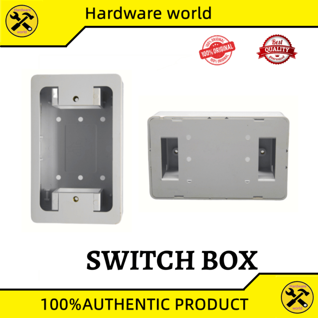 SWITCH BOX WIRING WALL LAMP SWITCH/SOCKET HIDDEN | Shopee Philippines