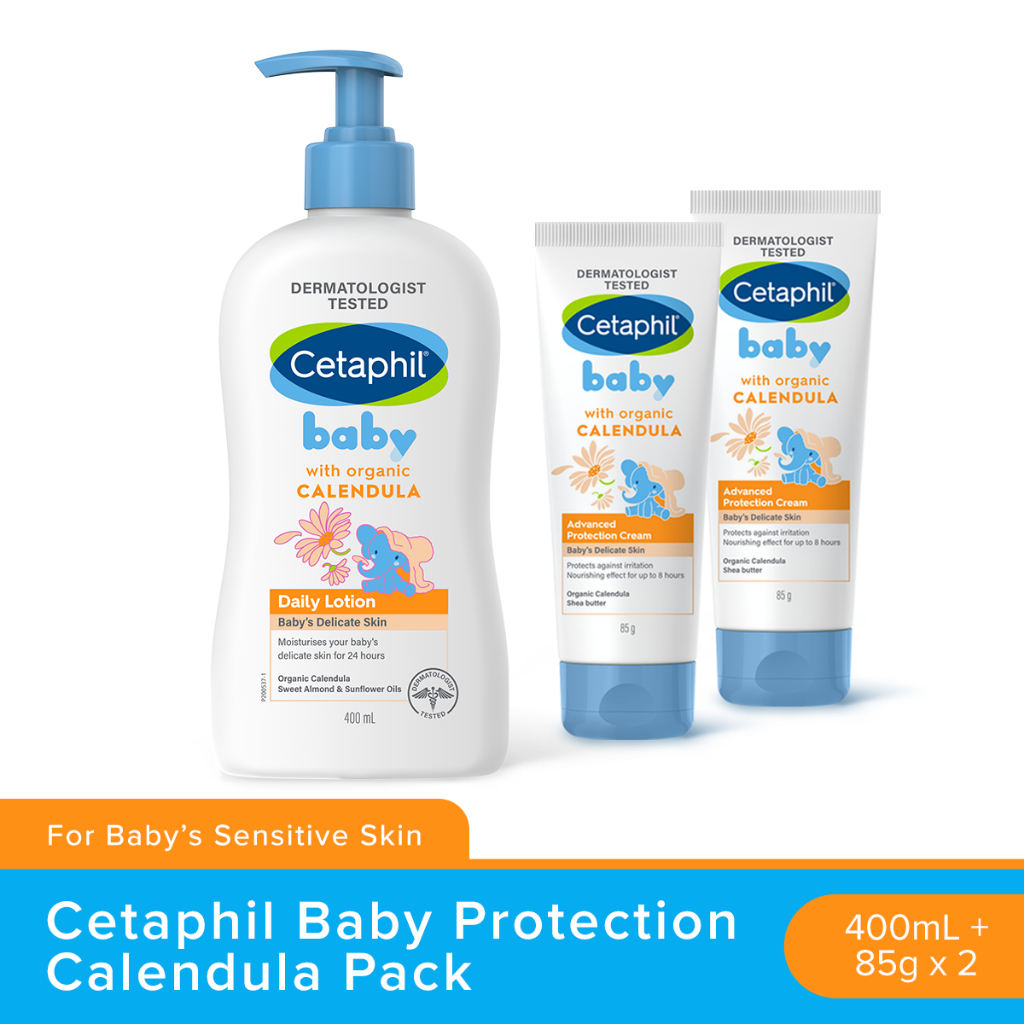 Cetaphil Baby Protection Calendula Pack | Shopee Philippines