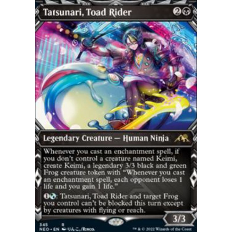 Tatsunari, Toad Rider - NEO - Rare - MTG Cards (WotC) | Shopee Philippines