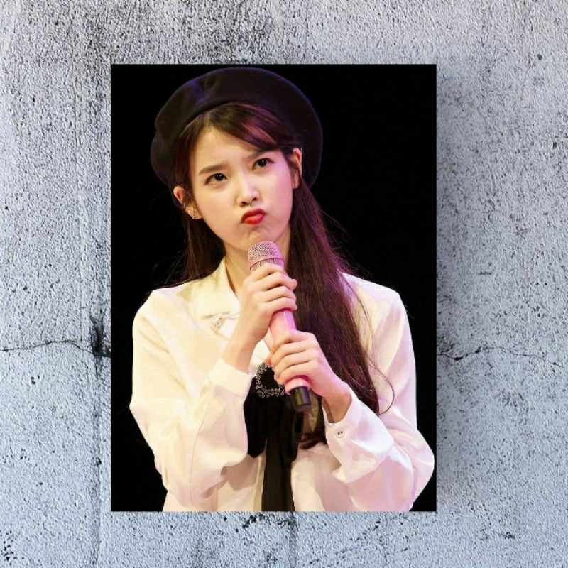 IU A4 Size Wallpaper Poster | Shopee Philippines