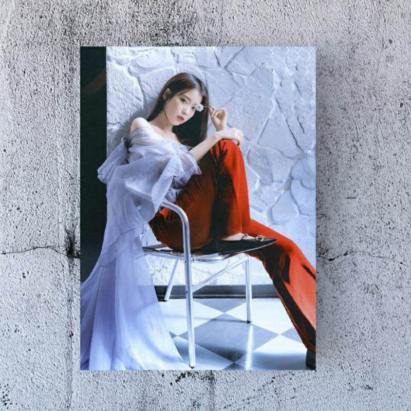IU A4 Size Wallpaper Poster | Shopee Philippines