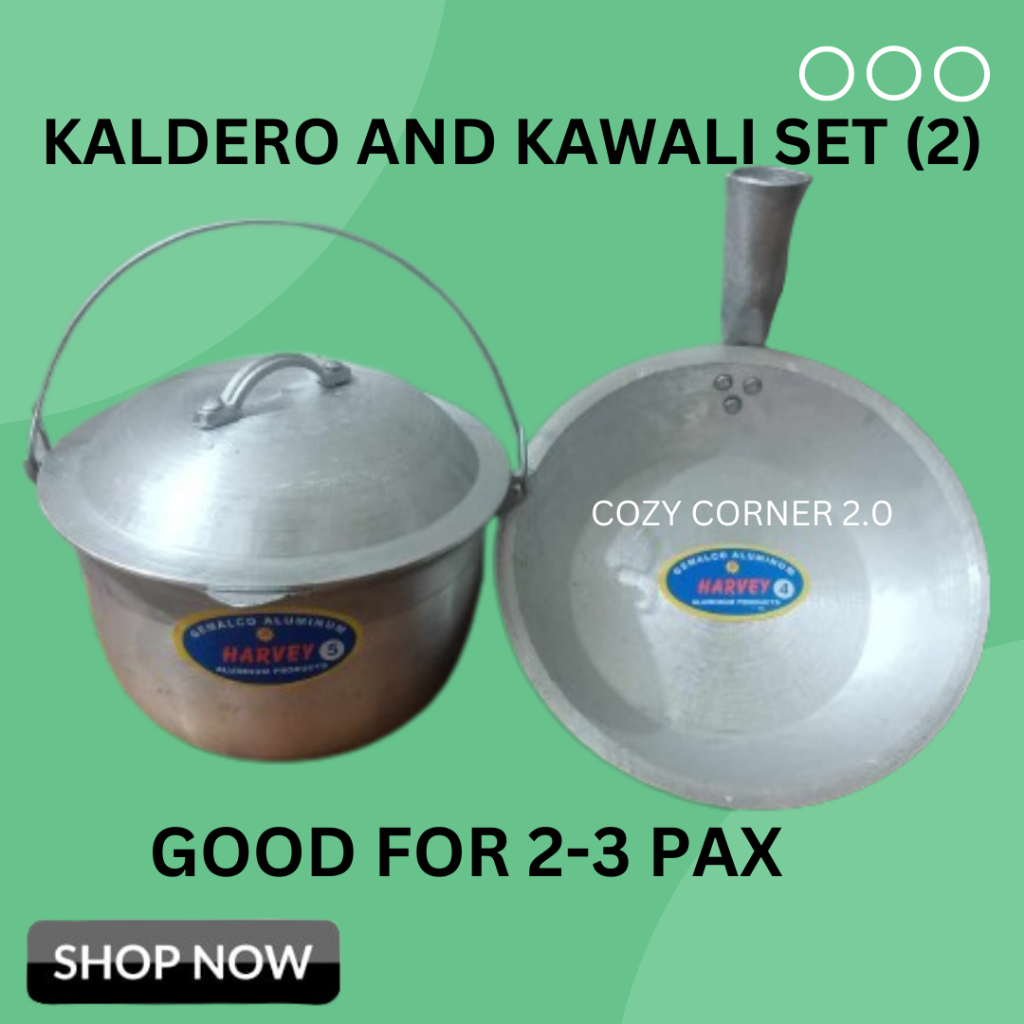 kaldero and kawali set (2) | Shopee Philippines