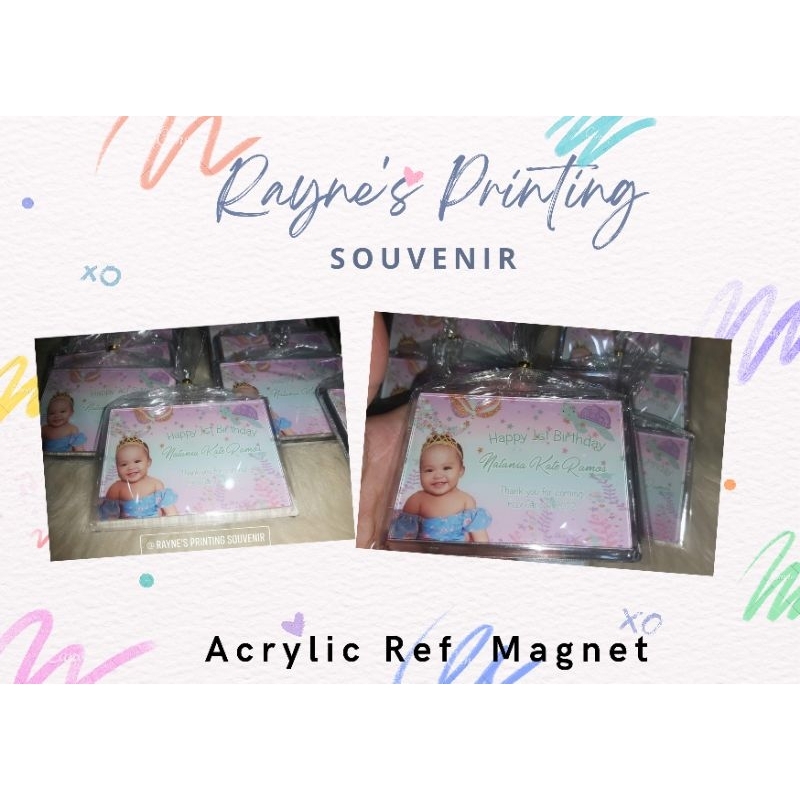 Acrylic Ref Magnet for Souvenir | Shopee Philippines