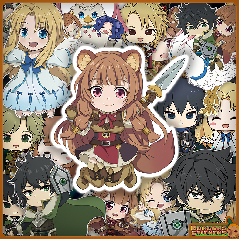 The Rising of the Shield Hero - Vinyl Waterproof Sticker / Regular ...