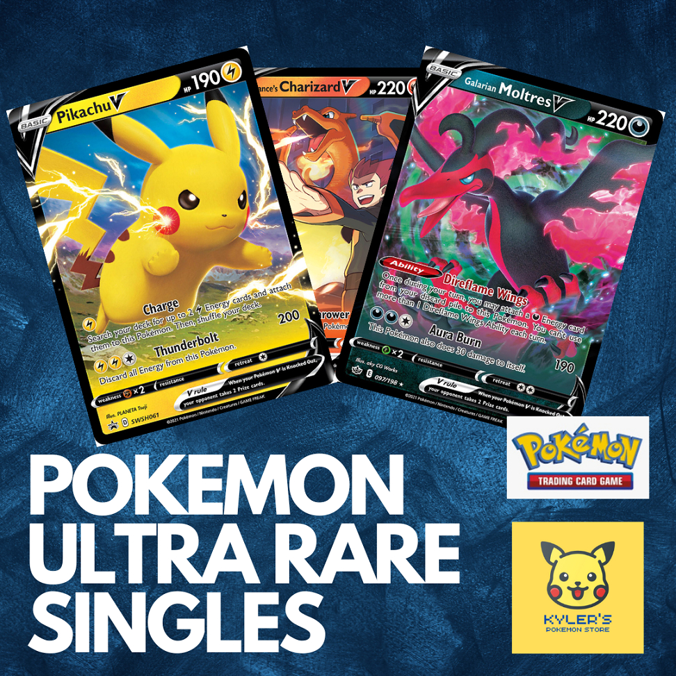POKEMON CARDS V ULTRA RARE SINGLES | Shopee Philippines