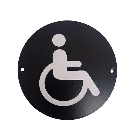 Black No Smoking Sign - Male and Female Sign - Disable Sign - Signage ...