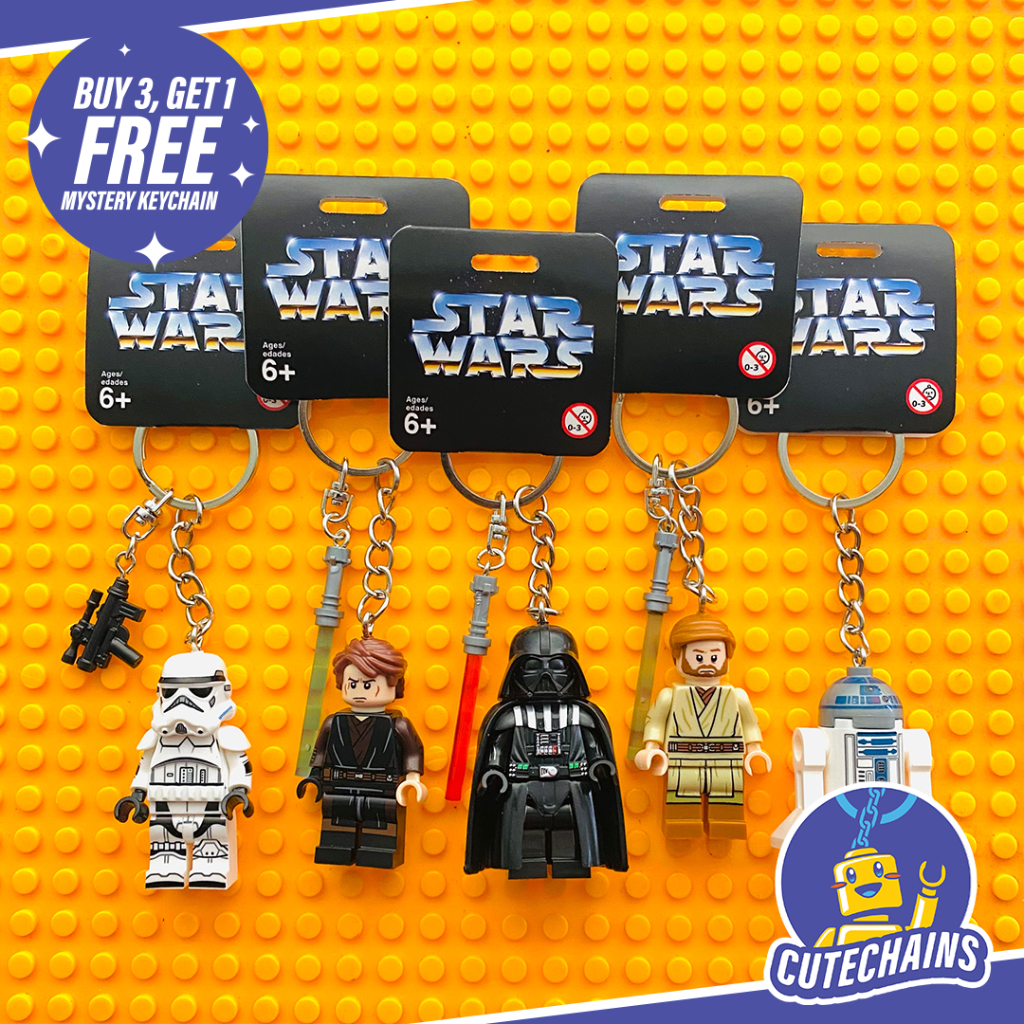 [PROMO!] Star Wars Darth Vader Anakin Obiwan Stormtrooper Custom Brick ...