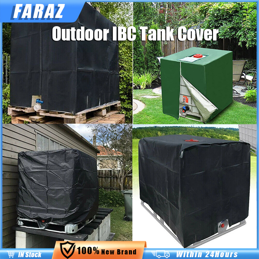 Waterproof IBC Water Tank Dust Cover with Zipper 1000L Liter 210D UV ...